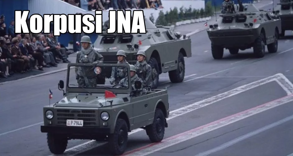 Spisak korpusa JNA! Lista. - Dobro došli!