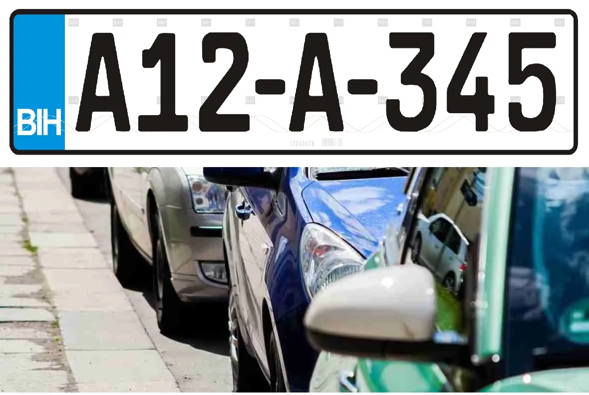 Zašto registarske tablice na autima u Bosni i Hercegovini nemaju ...