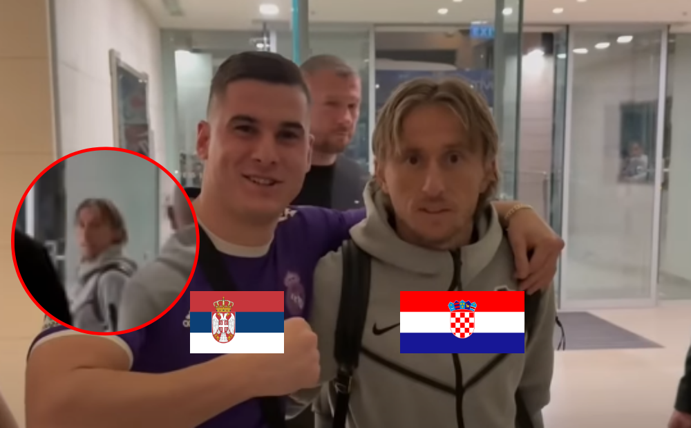 KAKAV GEST! "Luka, može slika? Mi smo iz Srbije!" I onda se Modrić ...